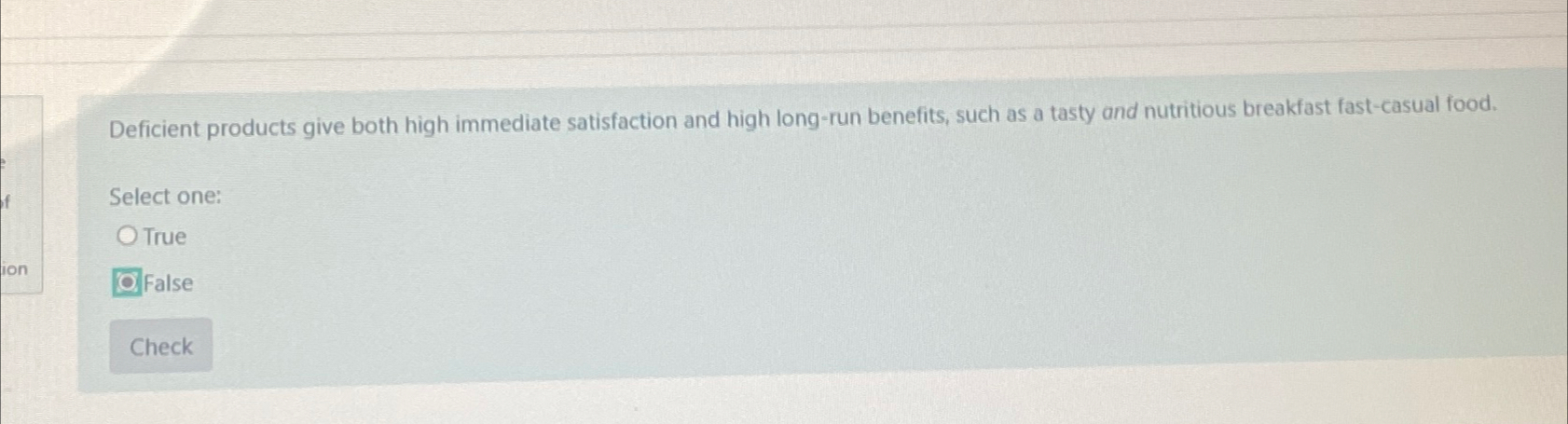 Solved Deficient products give both high immediate | Chegg.com