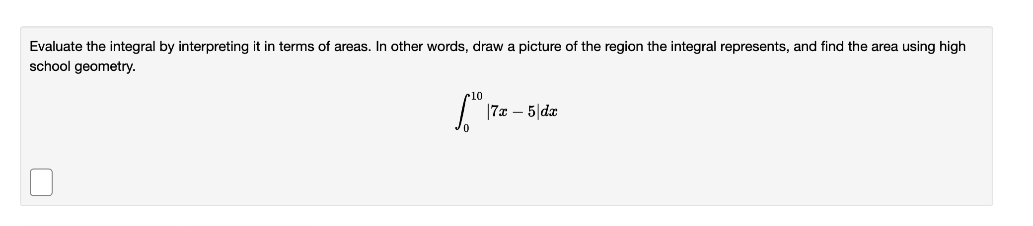 Solved Evaluate the integral by interpreting it in terms of | Chegg.com