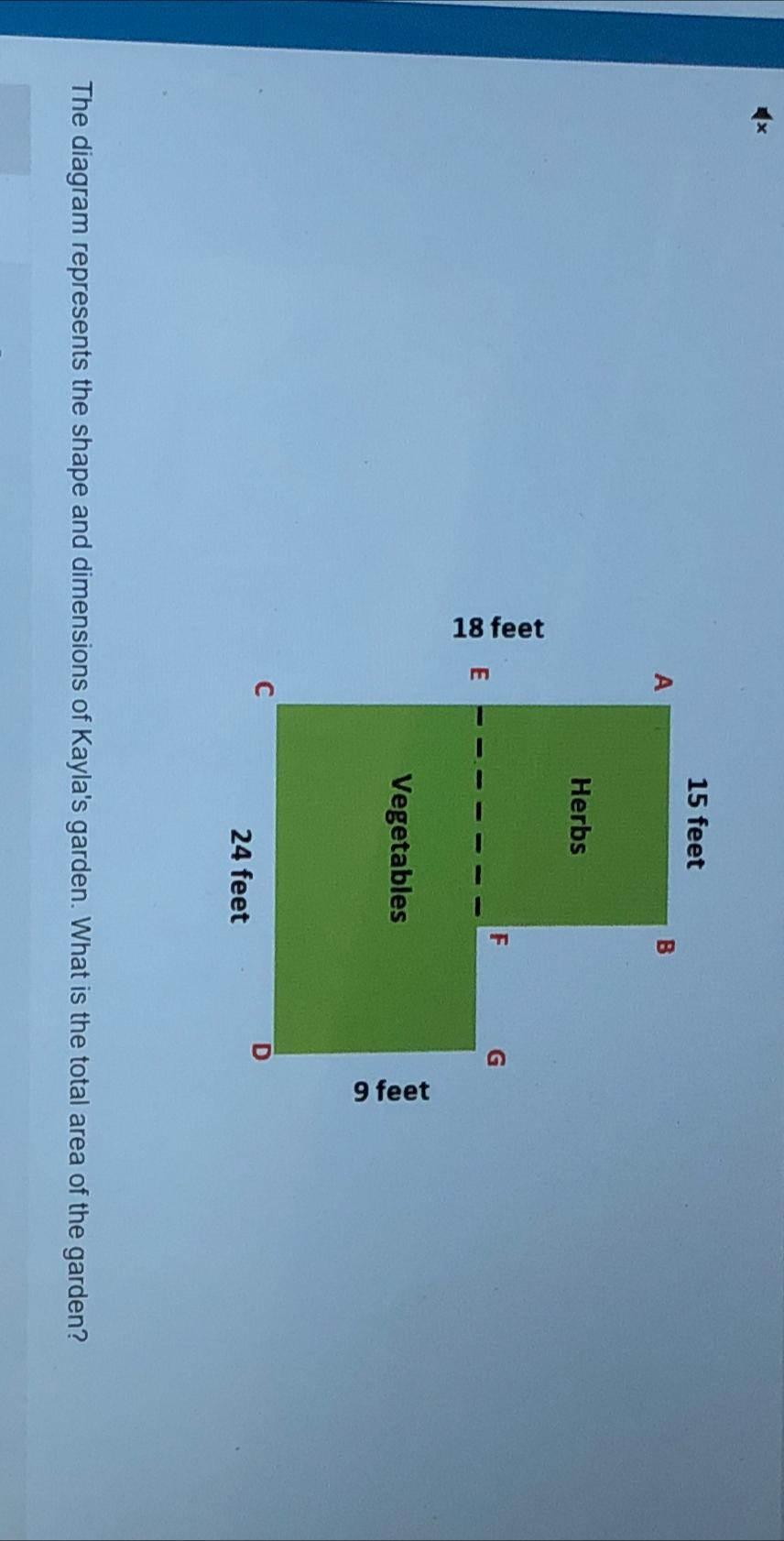 Solved The diagram represents the shape and dimensions of | Chegg.com