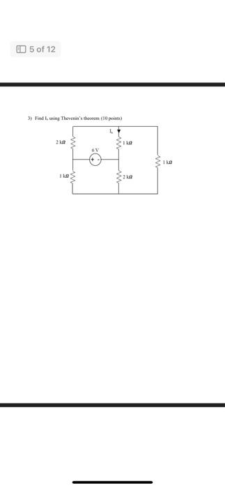 Solved 4) Find 1s using Norton's theorem. (10 poists) 3) | Chegg.com