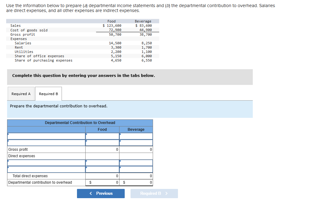 Use the information below to prepare (a) | Chegg.com