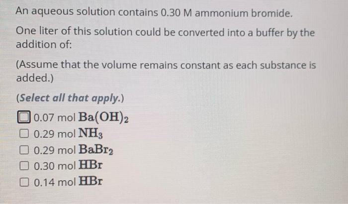 Solved An aqueous solution contains 0.33M hypochlorous acid. | Chegg.com