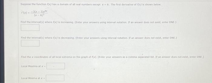 Solved Suppose the function f(x) has a domain of all real | Chegg.com