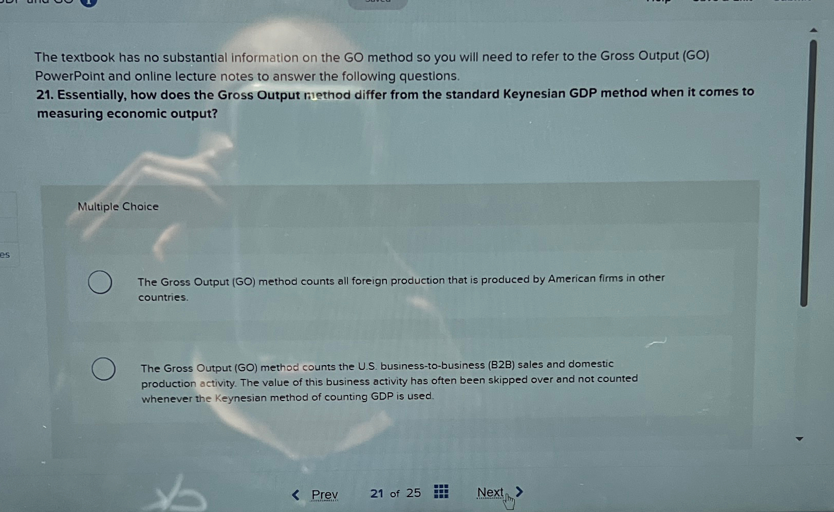 Solved The textbook has no substantial information on the GO | Chegg.com