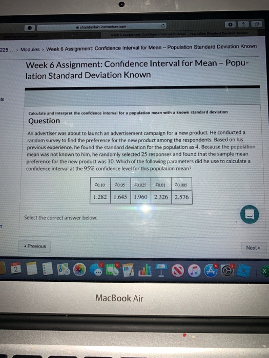 Solved chamberlain. Instructure.com 225... > Modules > Week | Chegg.com