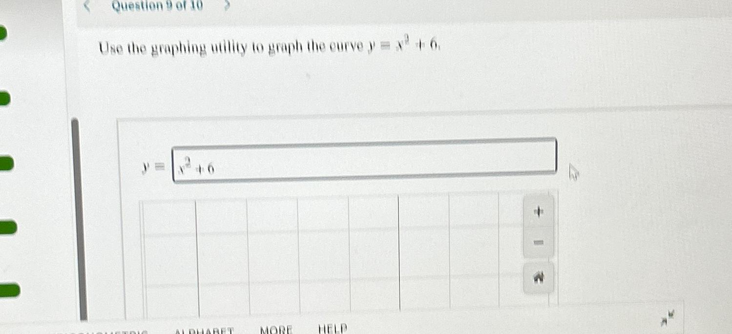 Question 8 ﻿of toUse the graphing aritity to graph | Chegg.com