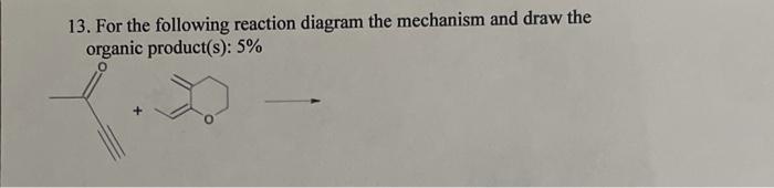 Solved 11. For the following reaction diagram the mechanism | Chegg.com