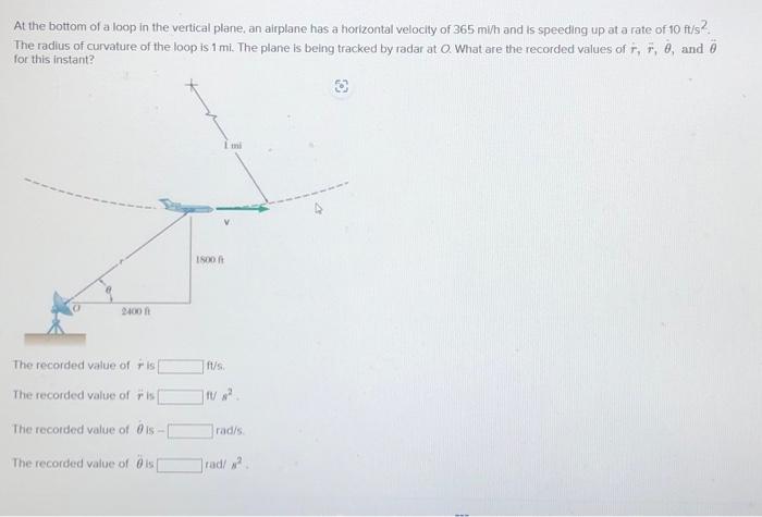 Solved At the bottom of a loop in the vertical plane, an | Chegg.com