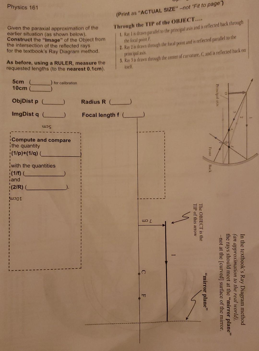 Physics 161 NAME: Written Problem HW # WRITTEN | Chegg.com
