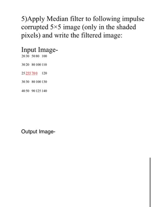 Solved EXERCISE 1: Basic Gray Level Transformations Input | Chegg.com