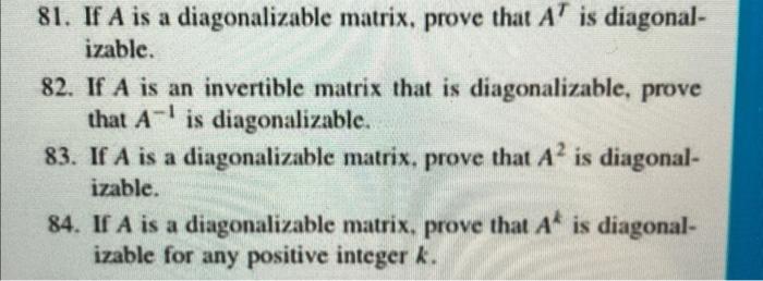 Solved In Exercises 13-20, a matrix A is given. Find, if | Chegg.com