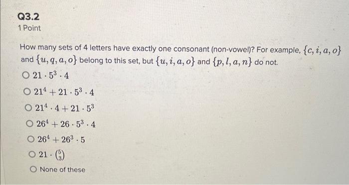 Solved For each subproblem below you will be asked to | Chegg.com
