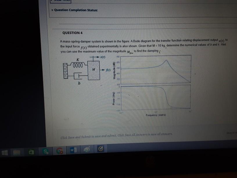 Question Completion Status: QUESTION 4 A | Chegg.com