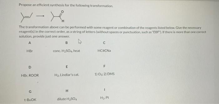 [Solved]: Propose an efficient synthesis for the following