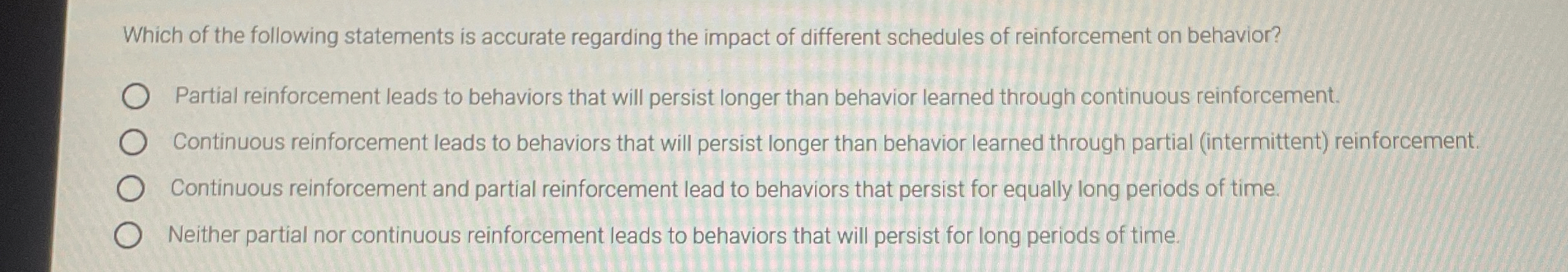 Solved Which of the following statements is accurate | Chegg.com