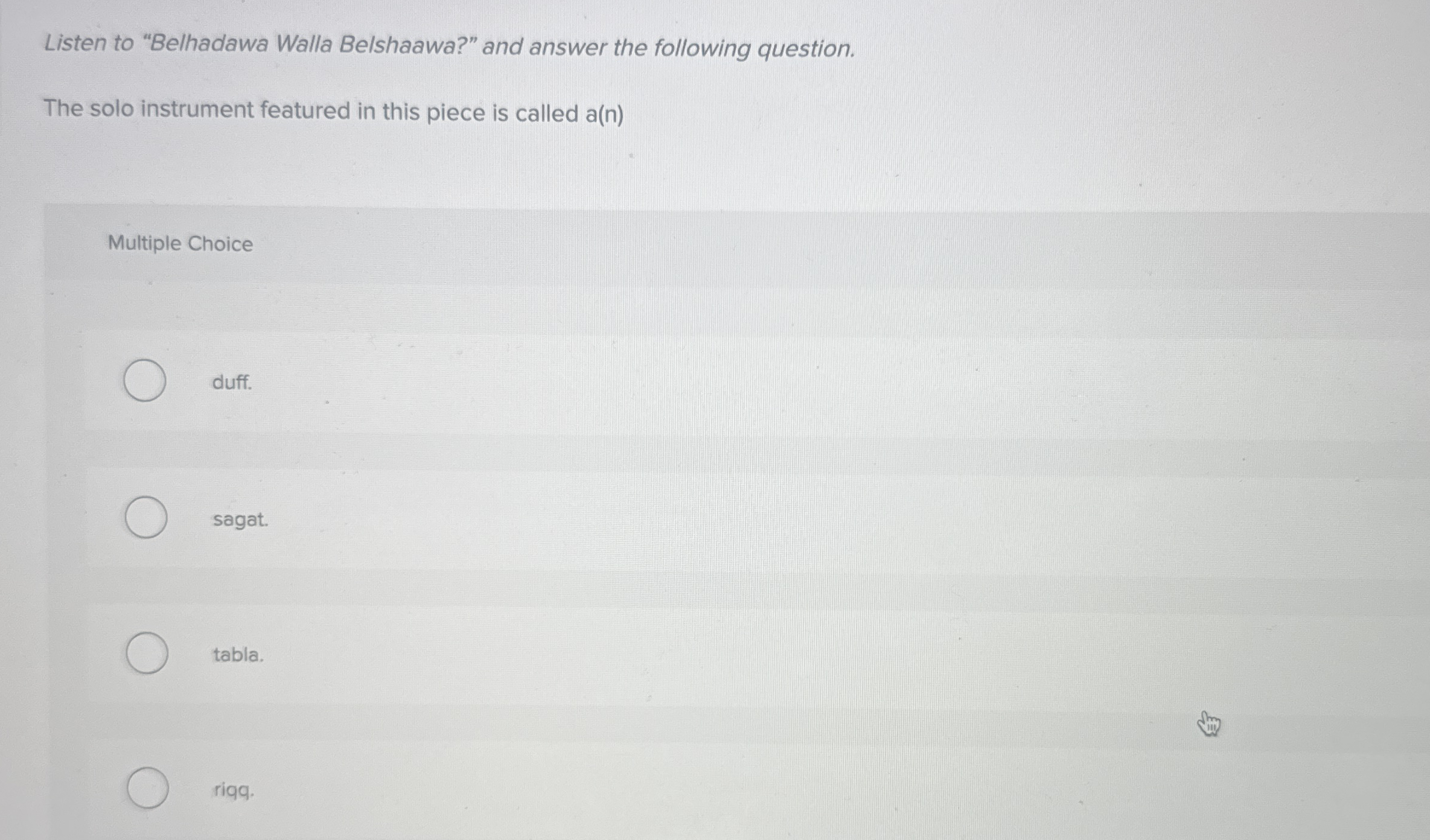 High Quality SOLUTION Listen to "Belhadawa Walla Belshaawa?" and answer the | Chegg.com