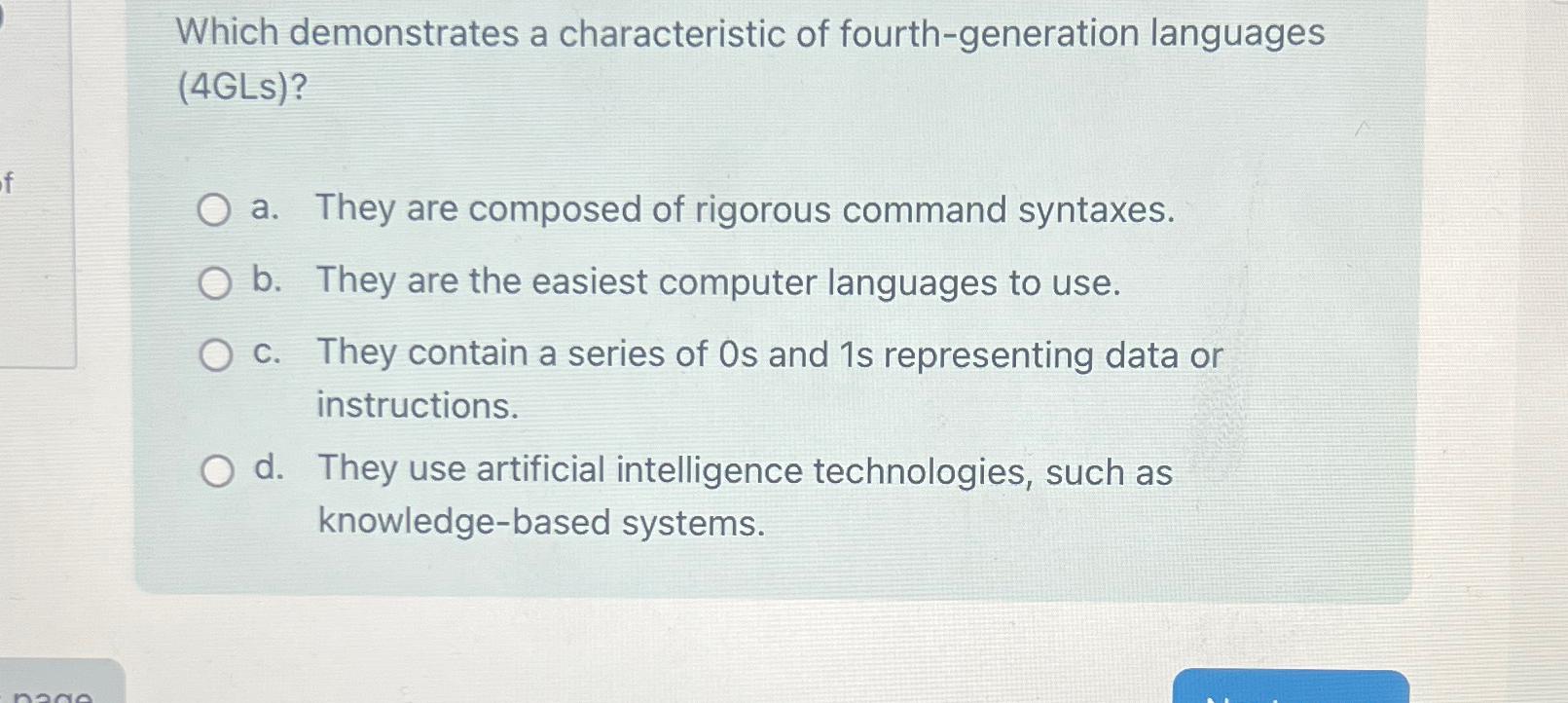 Solved Which demonstrates a characteristic of | Chegg.com