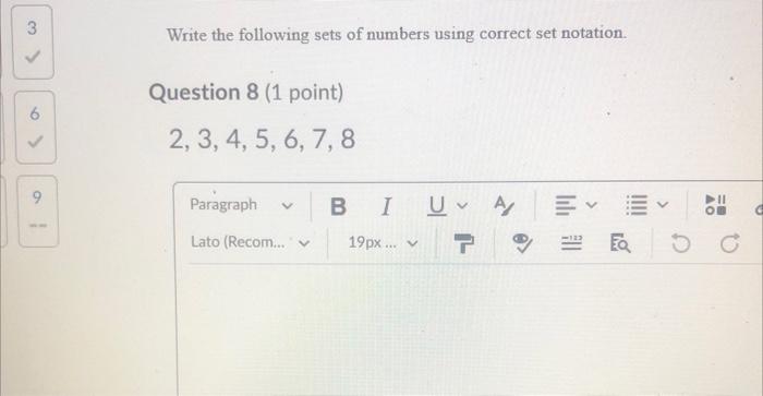 Solved Question 7 (2 points) Using words, describe what | Chegg.com