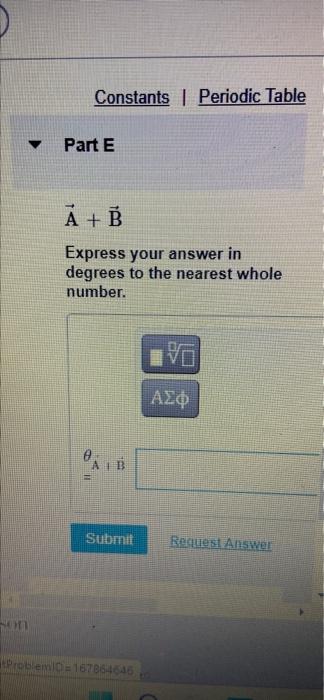 Solved Constants | Periodic Table Part A Find the direction | Chegg.com