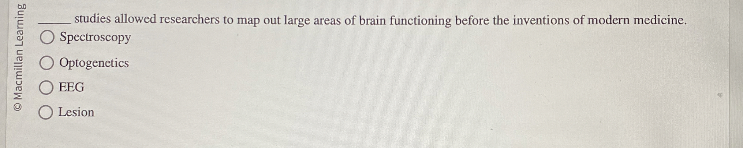 Solved studies allowed researchers to map out large areas of | Chegg.com