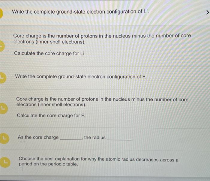 Solved Write the complete ground-state electron | Chegg.com