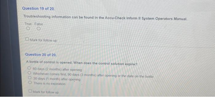 Solved When should high and low quality control tests be | Chegg.com