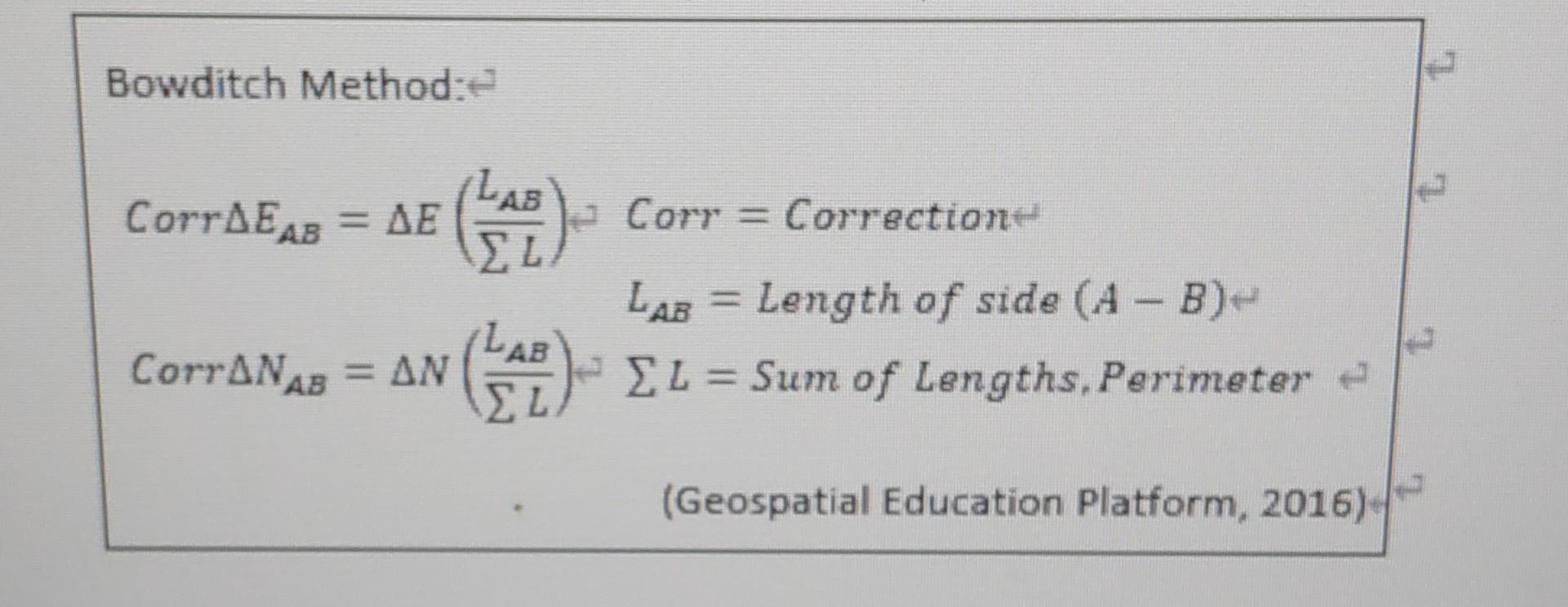 Solved - Find the whole circle bearing - Adjust data using | Chegg.com