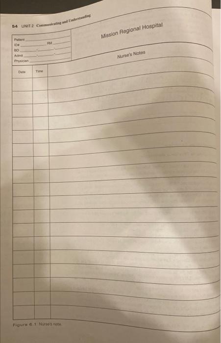 Solved Documentation Exercise Scenario: Question 78 refers | Chegg.com