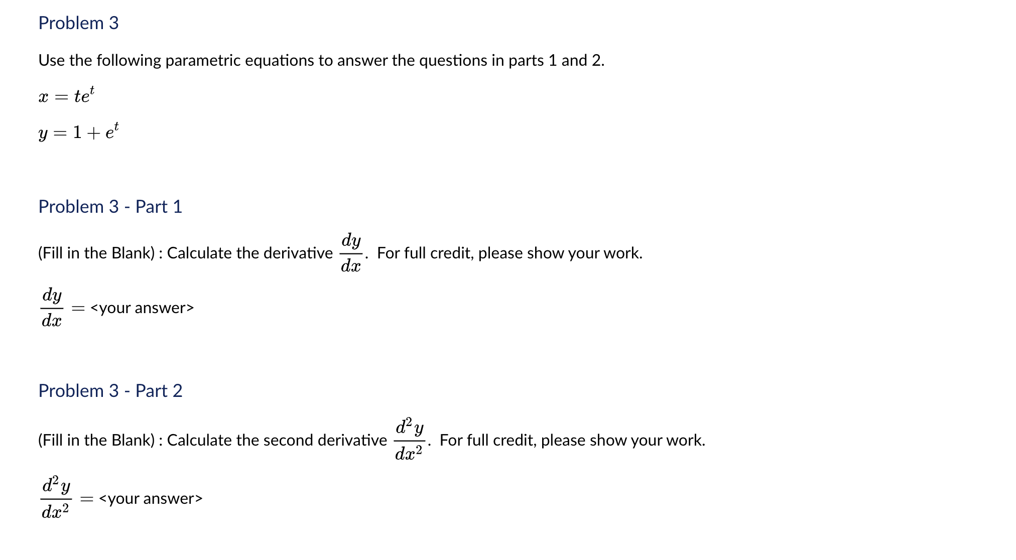 Solved Need help with both problems | Chegg.com
