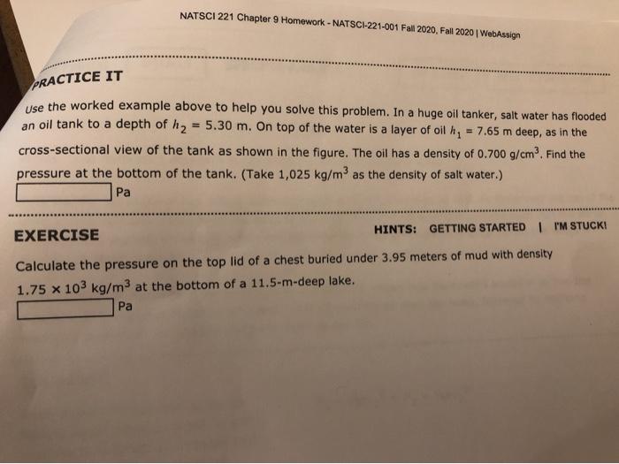 Solved EXERCISE HINTS: GETTING STARTED I'M Calculate the | Chegg.com