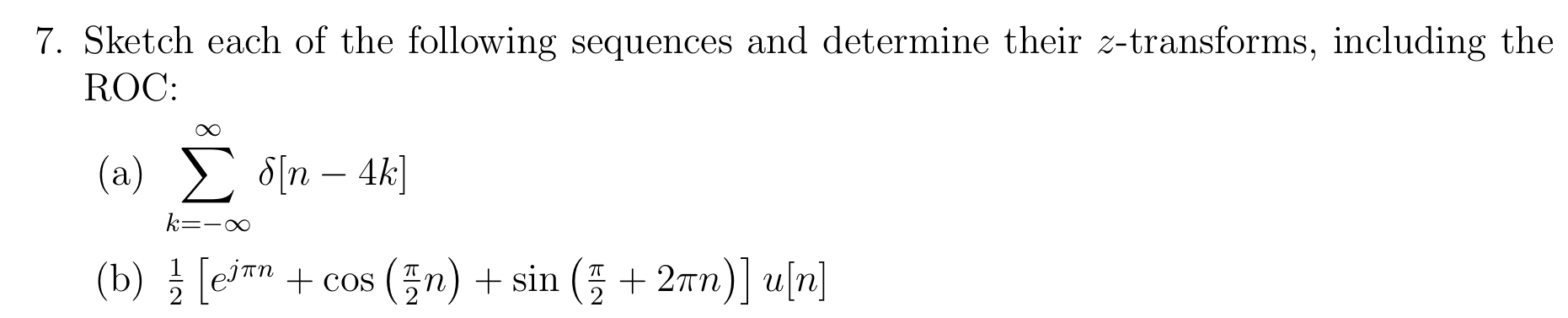 Solved Sketch each of the following sequences and determine | Chegg.com