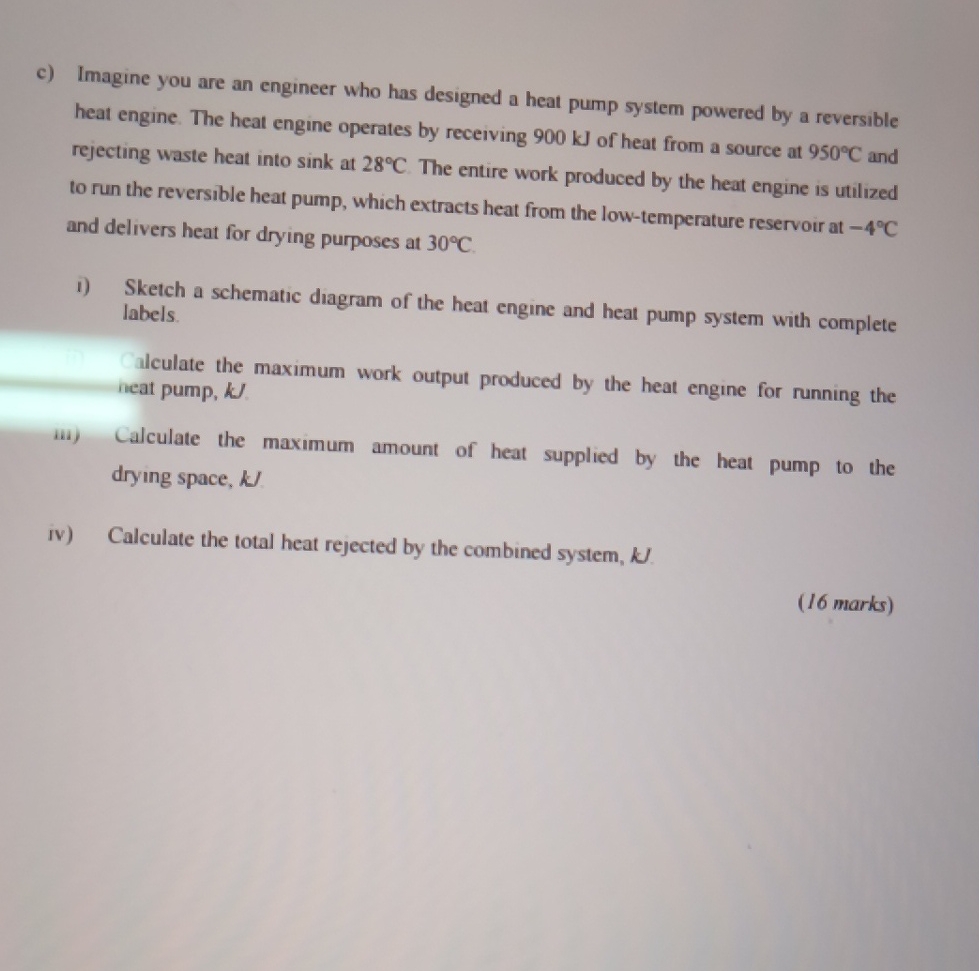 Solved c) ﻿Imagine you are an engineer who has designed a | Chegg.com