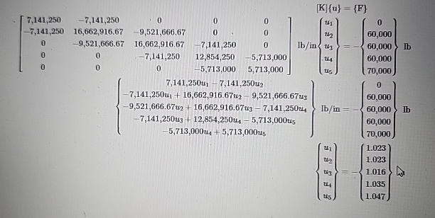 Solved from the following image, how are the values u1 ﻿to | Chegg.com