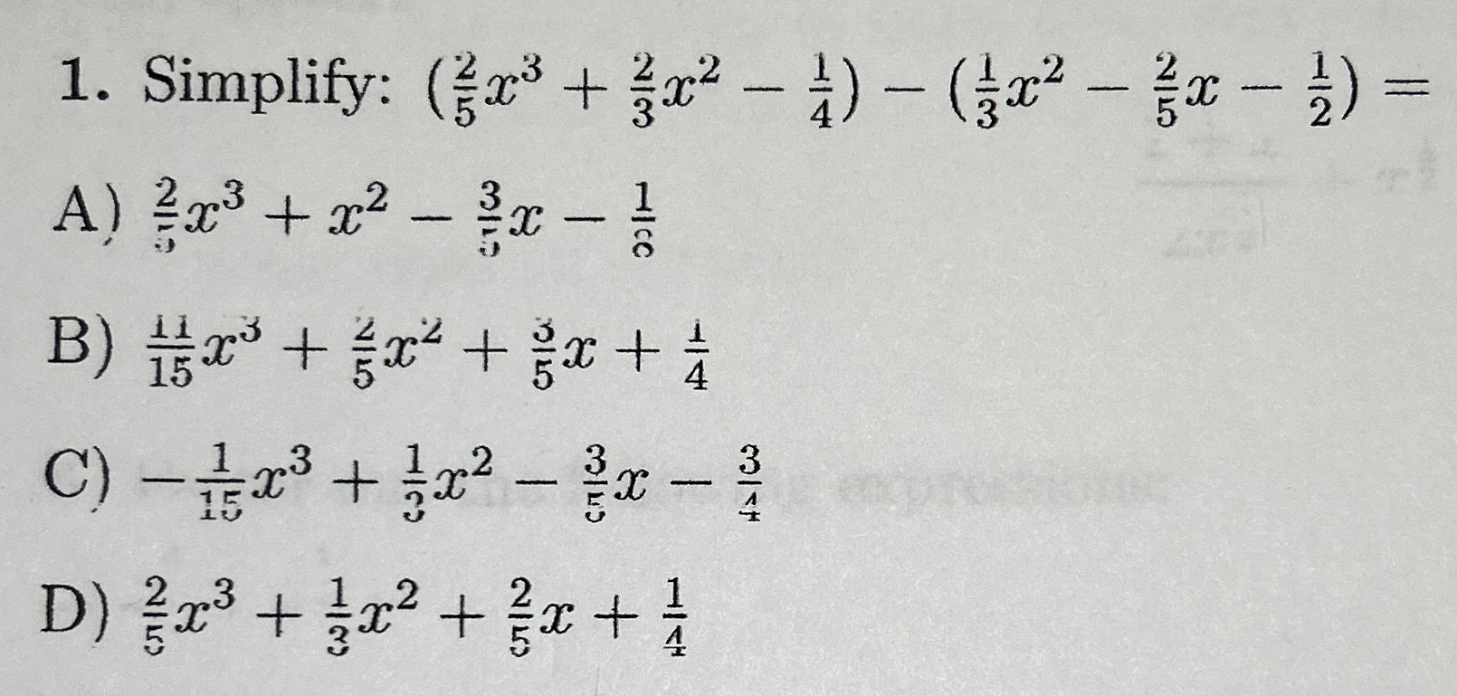 Solved Simplify: | Chegg.com