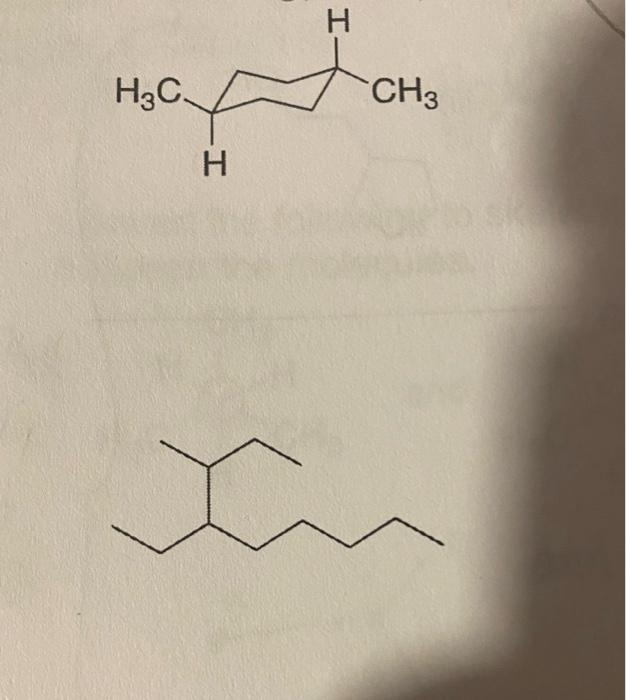 Solved Nomenclature of Alkanes and Cycloalkanes Provide the | Chegg.com