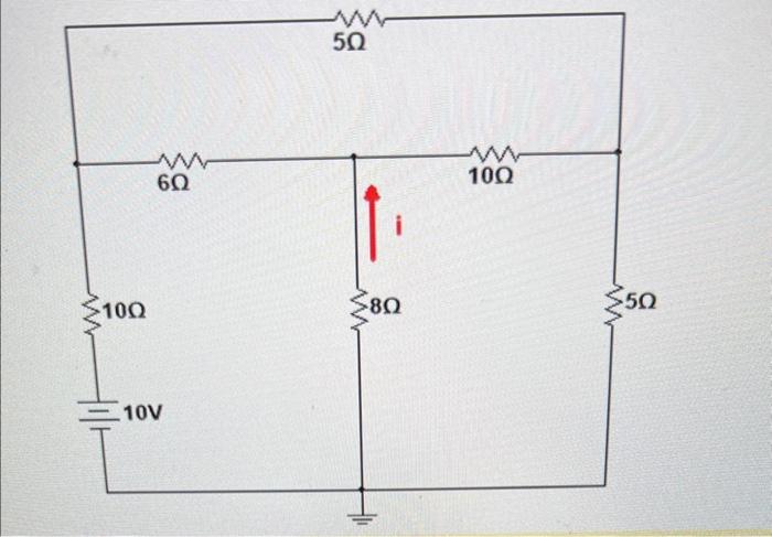 Solved Calculate current 'i' | Chegg.com