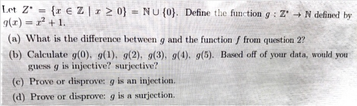 Solved 2. Consider the function f : R → R defined by f(x) = | Chegg.com
