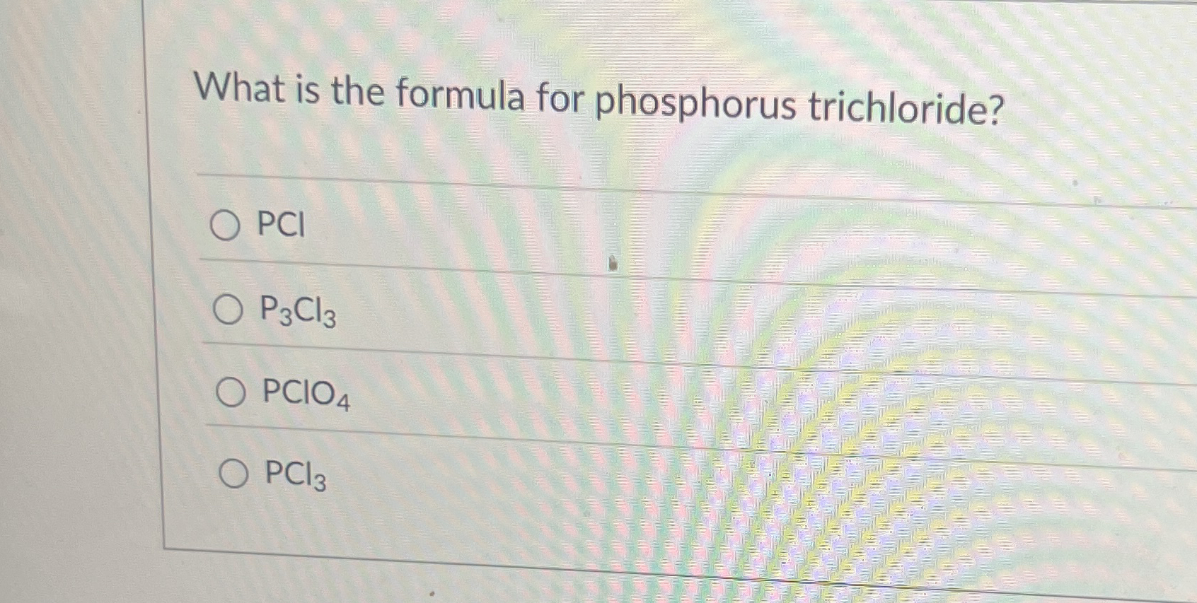 Solved What is the formula for phosphorus | Chegg.com