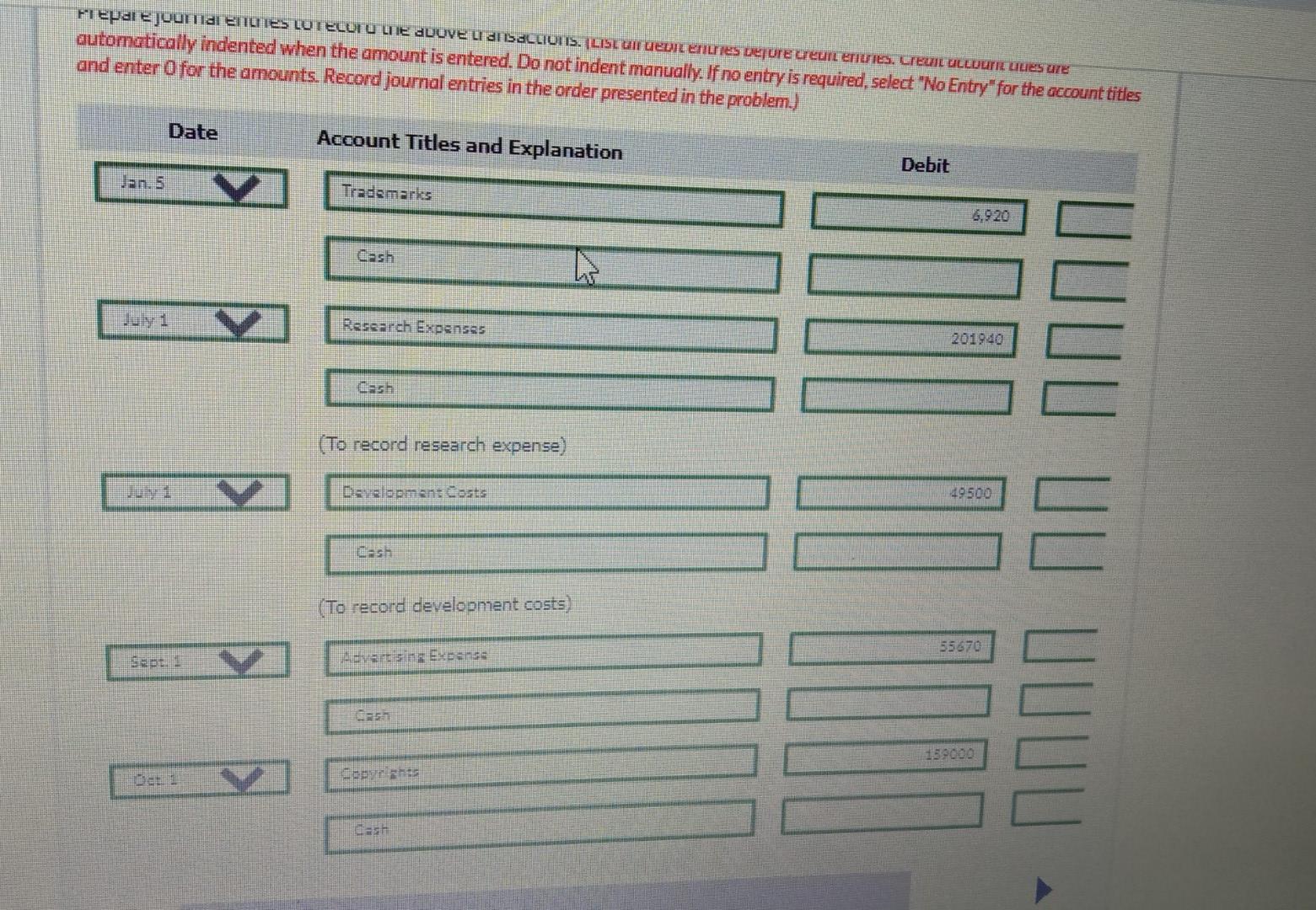 Solved I ne intangible assets and goodwill reported by | Chegg.com