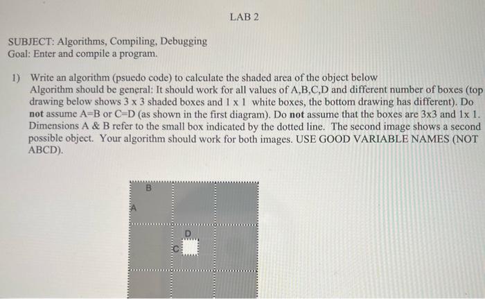 Solved lab 2 I want answer for number 1 and uploaded a | Chegg.com