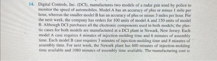 Solved solve A, b, and c using the LINDO computer program | Chegg.com