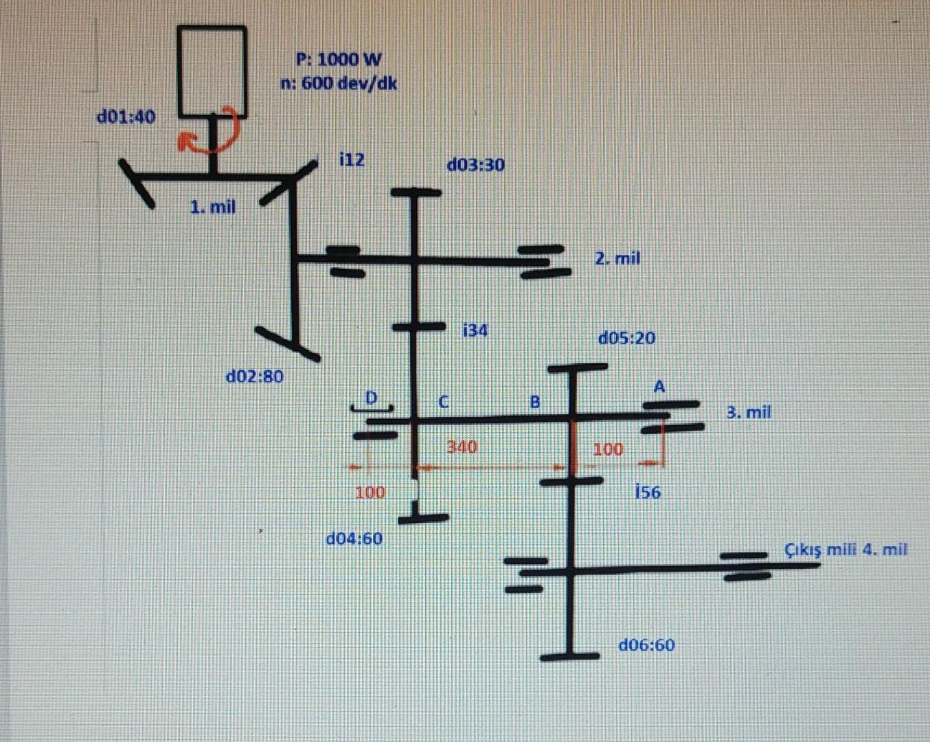 Solved The motor, which rotates clockwise and has the speed | Chegg.com