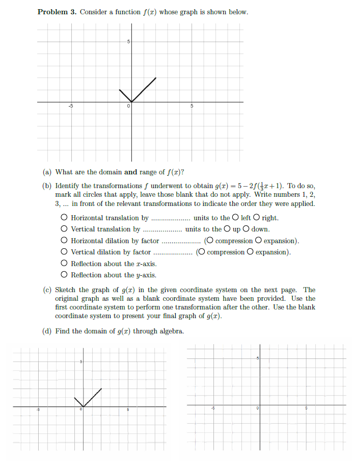 Solved Consider a function f(x) ﻿whose graph is shown | Chegg.com