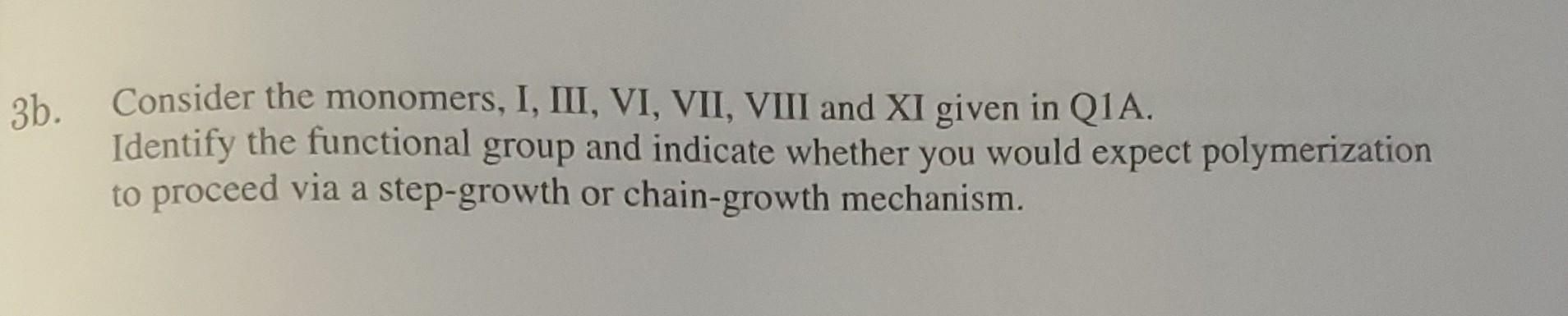 Solved Write the structure of the polymers that are formed | Chegg.com