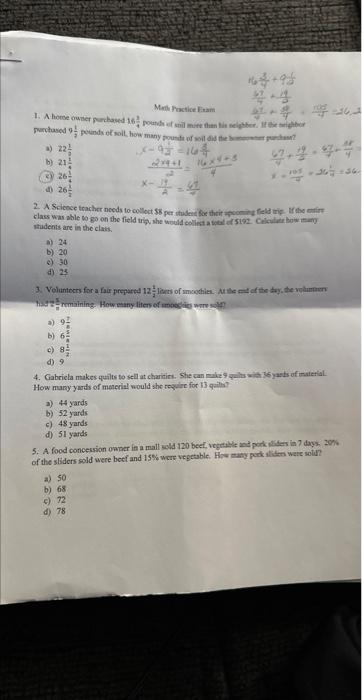 Solved Manti fractice Finam a) 2221 b) 2142 x−219+44 | Chegg.com