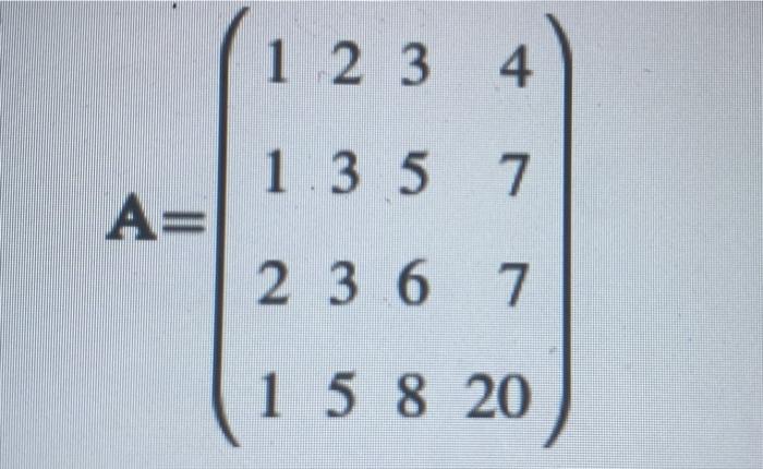 Solved use reduction triangular form to evaluate the | Chegg.com