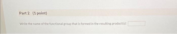 Solved Draw The Final Product S Of The Following