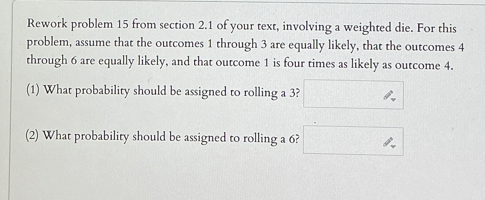 Solved Rework problem 15 ﻿from section 2.1 ﻿of your text, | Chegg.com