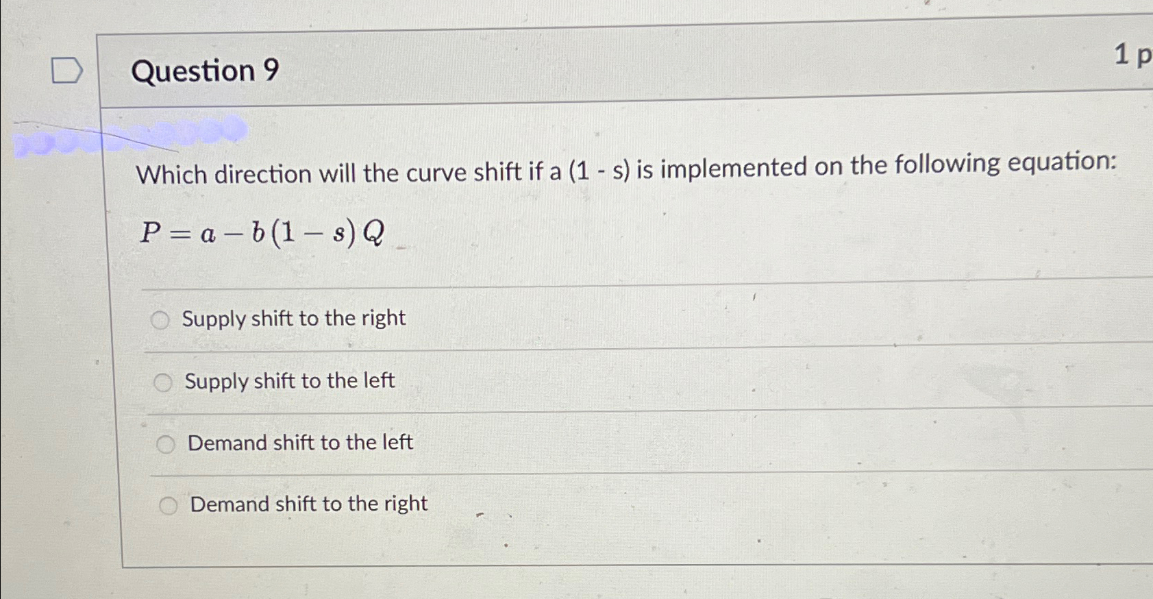Solved Question 9Which direction will the curve shift if a | Chegg.com