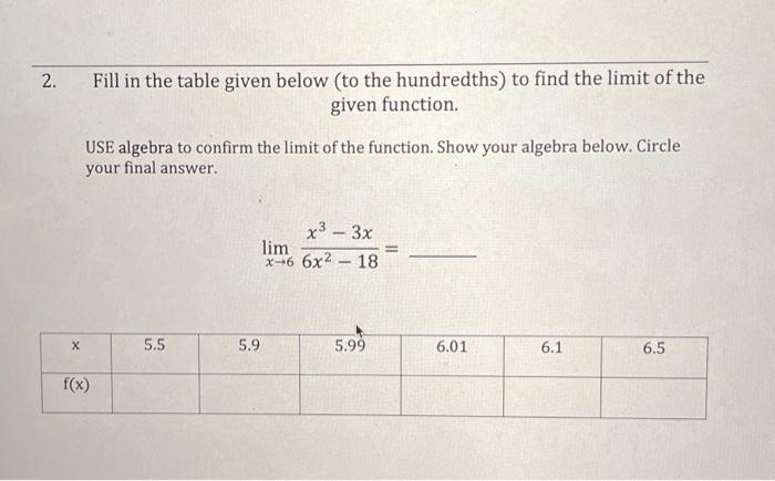 Solved Fill in the table given below (to the hundredths) to | Chegg.com
